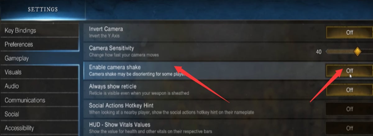 Some Important Settings You Must Know When Playing New World