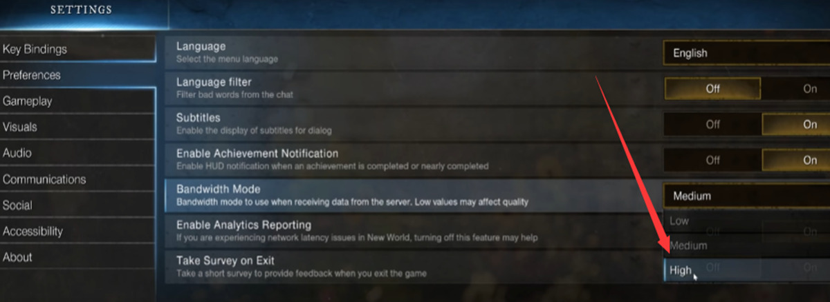 Some Important Settings You Must Know When Playing New World