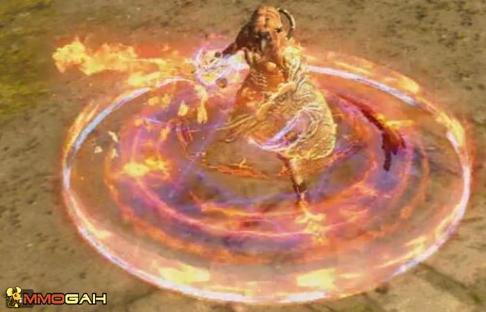 Leveling Melee with Flameblast in Path of Exile