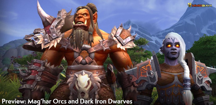 Wow Battle For Azeroth New Allied Races Preview Maghar Orcs And Dark