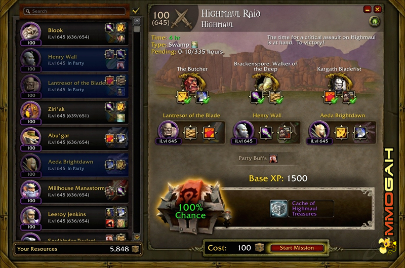 How to Raid Followers Missions in World of Warcraft