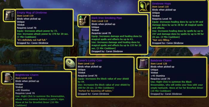 WoW Classic TBC Brewfest Guide: Tokens, Quests, Epic Trinkets, and Rare ...