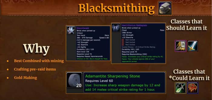 Guide to WoW Classic TBC Professions: Part One